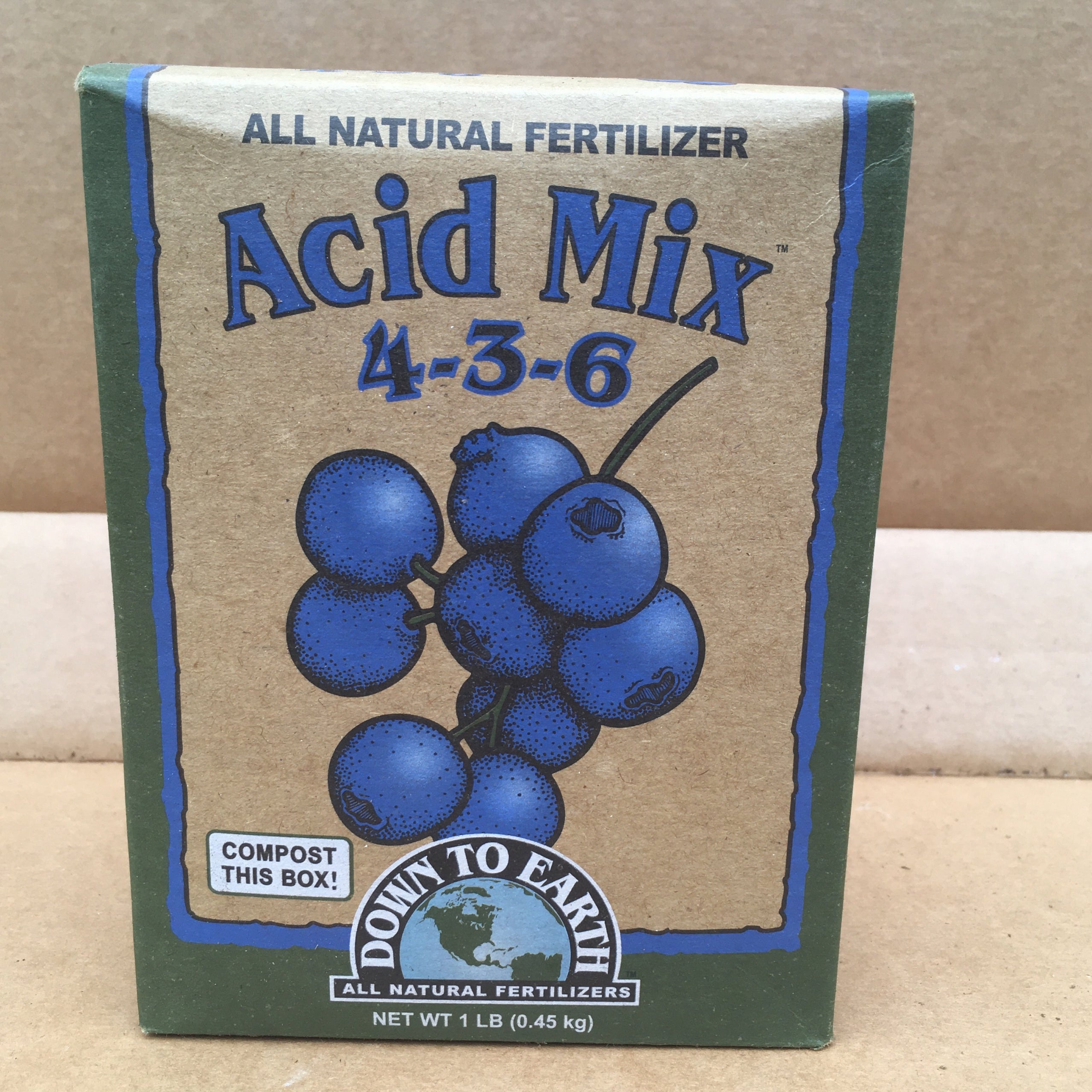 Down-To-Earth Acid Mix Fertilizer | Forget Me Not Nursery | Indian, Alaska